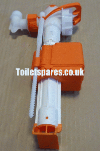 Vitra Red Inlet Valve for Standard Cistern - toiletspares.co.uk