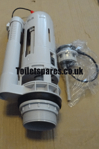 Universal 2" Battery Electronic Dual Flush Valve - toiletspares.co.uk