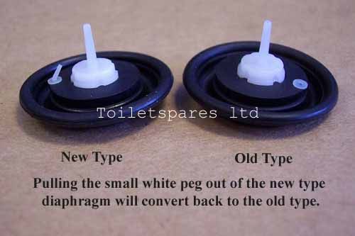 10 Pack Diaphragms (TORBECK) - toiletspares.co.uk
