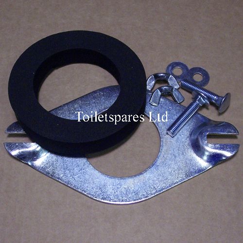 2" Close Couple Kit. Cranked Plate - toiletspares.co.uk