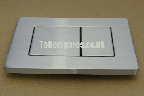 TWCV2 compatible Metal flush plate (97B) - toiletspares.co.uk