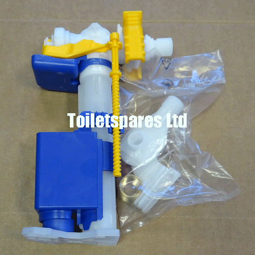 Oli Happy D and Perla side entry inlet valve - toiletspares.co.uk