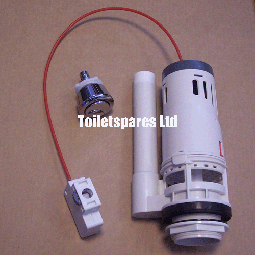 Single Red Cable Valve (Dual Flush) - toiletspares.co.uk