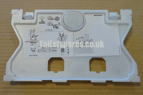 Geberit Sigma Tank front cover - toiletspares.co.uk