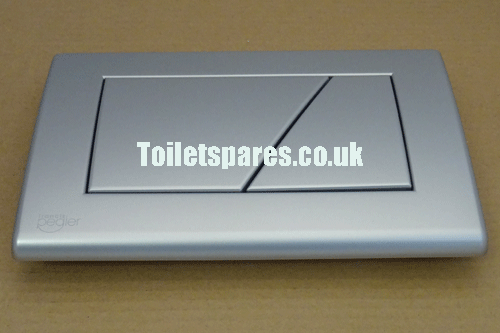 Francis Pegler/Prozone Swish Plate Matt Chrome - toiletspares.co.uk