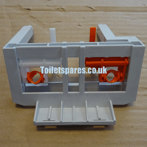 Push Rod Lever Block with Long Fixing Arms - toiletspares.co.uk