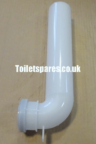 Long drop pipe 234mm - toiletspares.co.uk