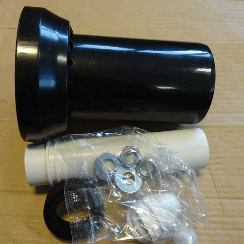 Straight Pipe Set for Concealed Cistern - toiletspares.co.uk