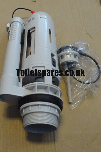 Universal 2" Battery Electronic Dual Flush Valve - toiletspares.co.uk