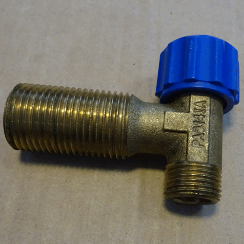 Laufen Long tail isolation tap - toiletspares.co.uk