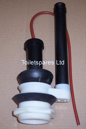 Black Bung Flush Valve - toiletspares.co.uk