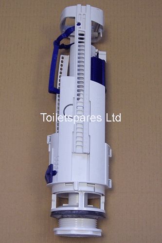 Geberit New Type Blue and White Flush Valve - toiletspares.co.uk