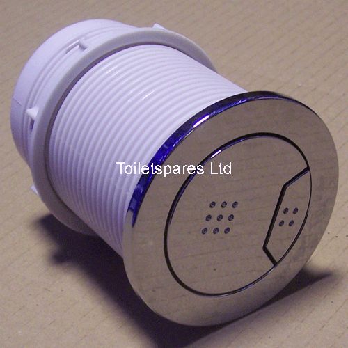 Kayla 72mm Air Dual Flush BUTTON - toiletspares.co.uk