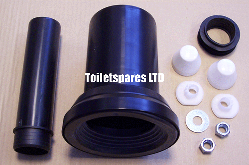 Grohe Pan Connector & flushpipe kit - toiletspares.co.uk