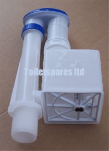 Metro 3 Part Syphon (Square) - toiletspares.co.uk