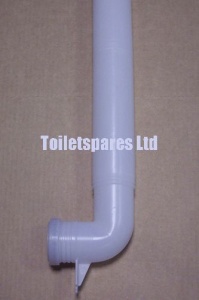 TECE Long Drop Pipe - toiletspares.co.uk
