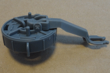A122 bottom entry inlet valve - toiletspares.co.uk